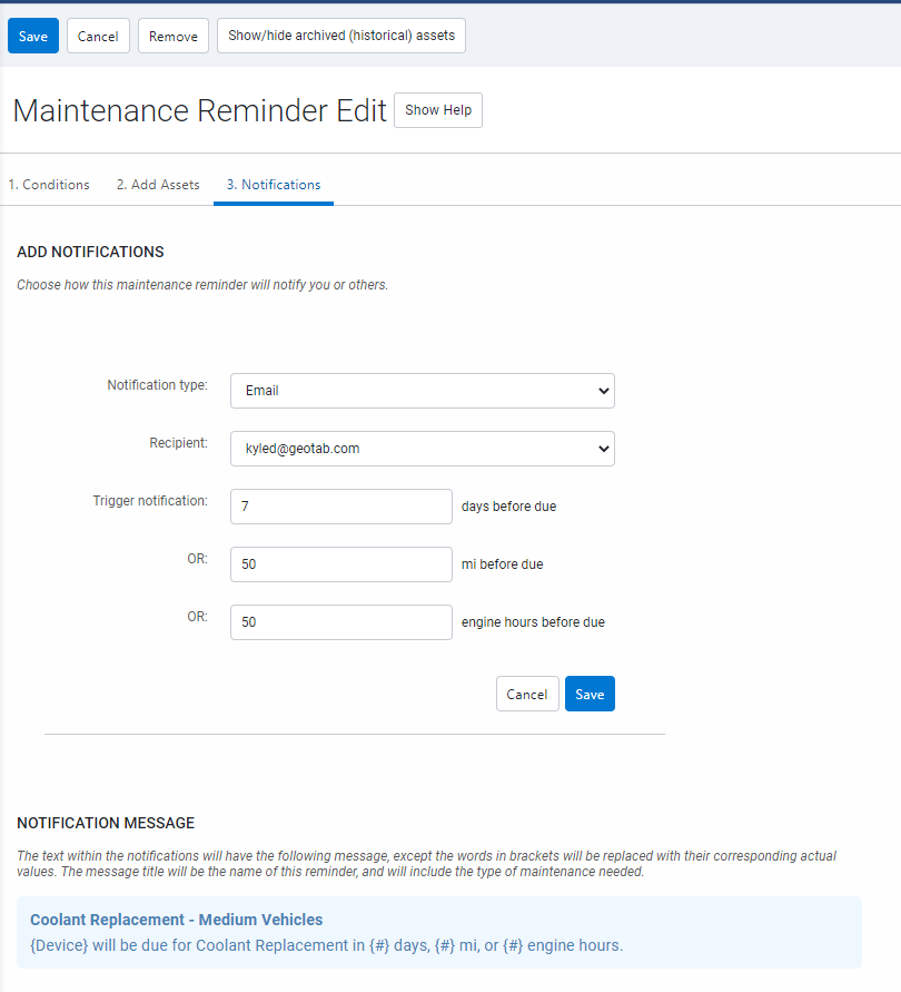 What’s new in MyGeotab — Version 2103 | Geotab