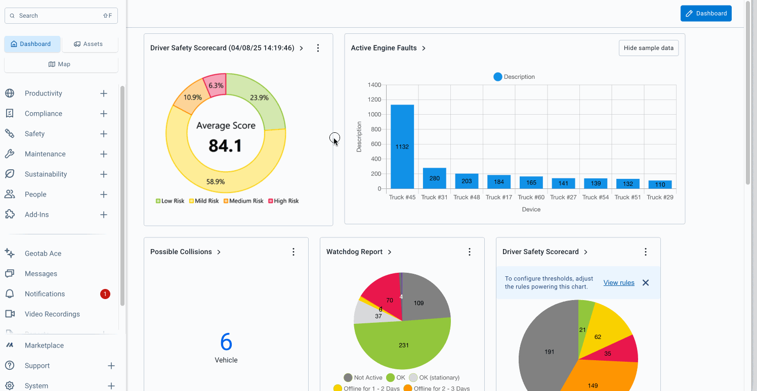 What’s new in MyGeotab — August 2025 | Geotab