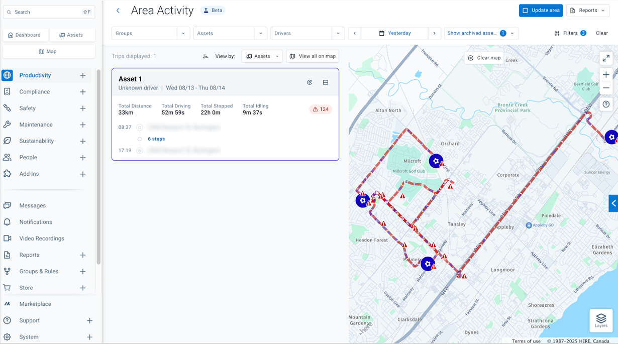What’s new in MyGeotab — August 2025 | Geotab