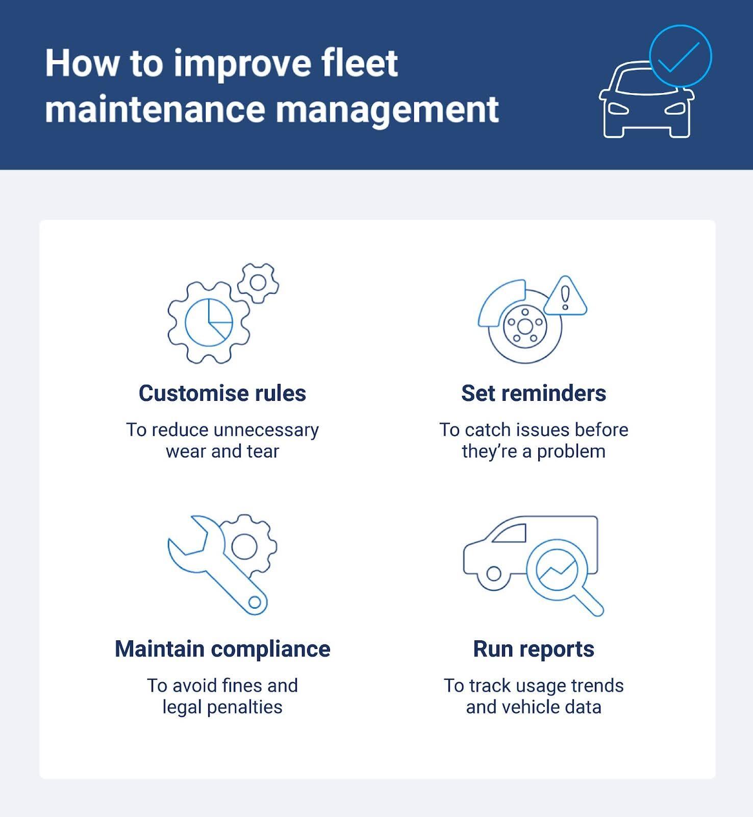 What is fleet maintenance? [Benefits + checklist] | Geotab